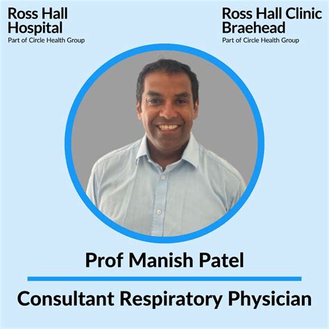 Ross Hall Hospital On Linkedin Professor Manish Patel Is A Consultant
