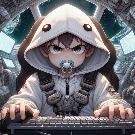 Hacker Chibi By Beophel On Deviantart