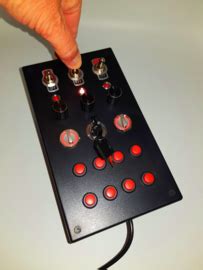 PC USB Button Box Functions With Ignition Key For Truck Simulator Usb Button Boxes For Sim