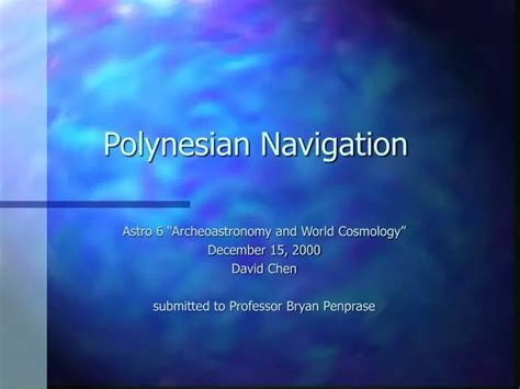 ppt polynesian navigation powerpoint presentation free download id