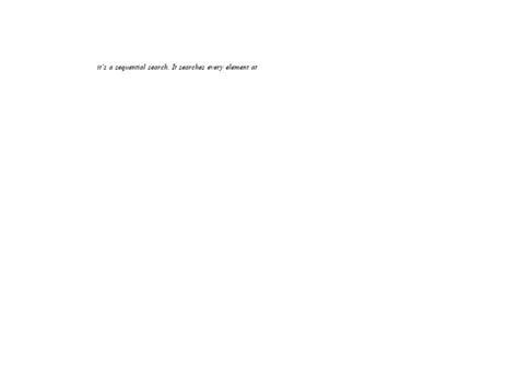 Searching Linear And Binary Pdf Algorithms And Data Structures