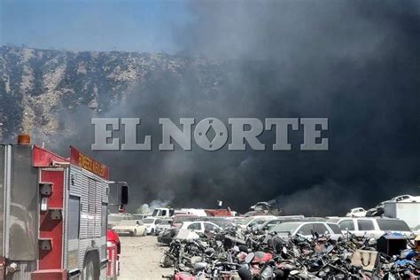 Se Incendia Corralón Pega A Calidad Del Aire