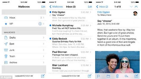 Apple IOS Bugs Leaves Email Attachments Vulnerable To Hackers Daily Mail Online