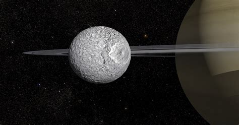 Un Grupo De Científicos Encontró Pruebas De Un Océano Joven En Mimas