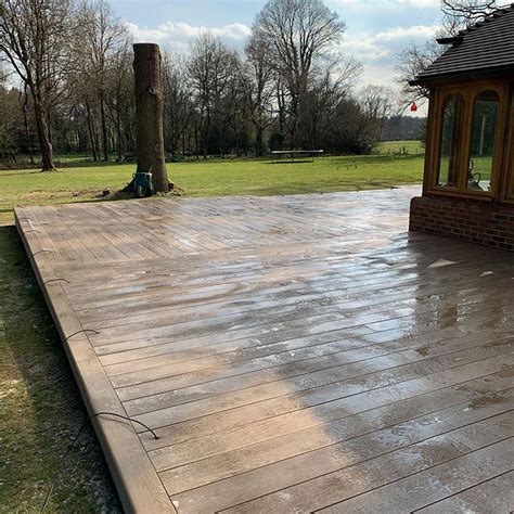 Golden Oak Millboard Decking Sussex All On Deck