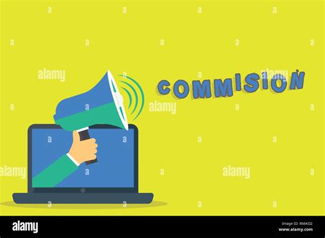 Word Writing Text Commision Business Concept For Instruction Comanalysisd Or Role Given To