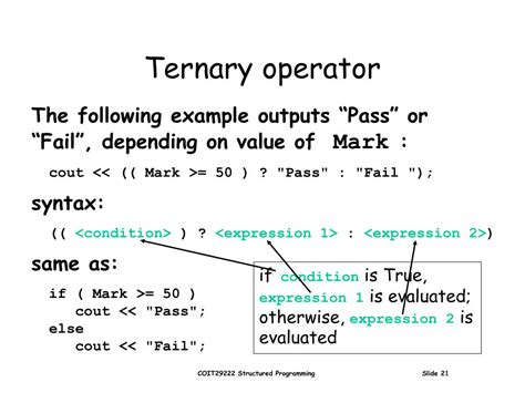 Ppt Coit29222 Structured Programming Lecture Week 06 Powerpoint