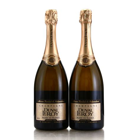 Duval Leroy Grand Cru Blanc De Blancs Nv Champagne 2x75cl Wine Auctioneer