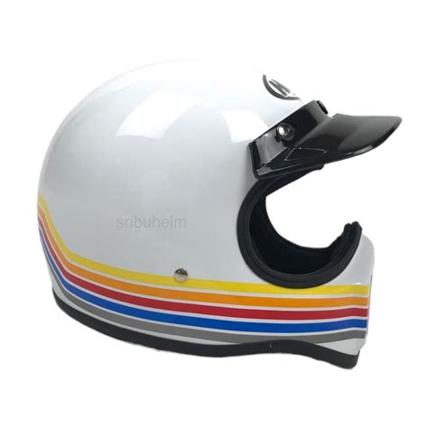 Jual Helm Cakil Hbc Helm Retro Full Face Sni Shopee Indonesia
