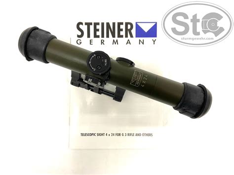 Sold Original Steiner Telescopic Sight 4x24 For G 3 Rifle And Others
