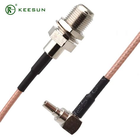 Male Connector Flexible Rg316 Cable Assembly 50 Ohm Communication