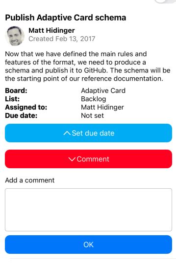 Freeway Bug Adaptive Card Ios Activityupdatejson Luminosity