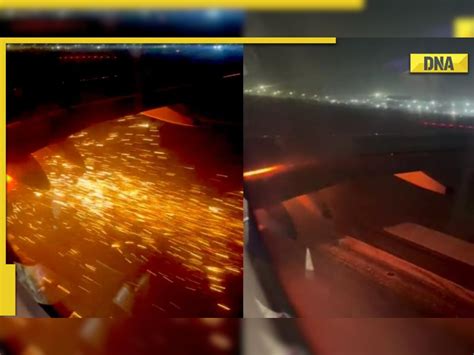 Viral Video Fire In Bengaluru Bound Indigo Plane During Take Off At