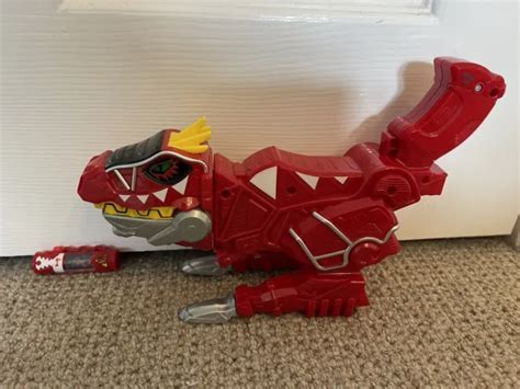 Power Rangers Dino Charge Red T Rex Morpher Gun £500 Picclick Uk