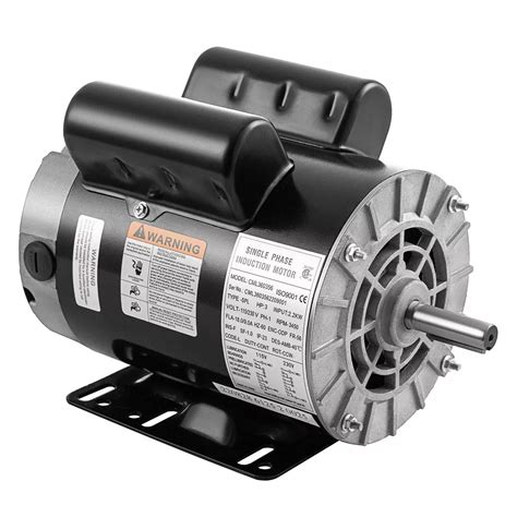 Vevor Air Compressor Electric Motor 5hp 3450 Rpm 208 230 51 Off