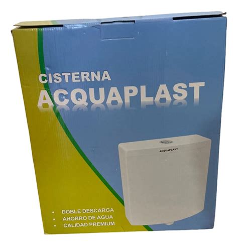 Cisterna Doble Descarga Incluye Bajada Color Blanco 3l 7l Barraca Olimpia