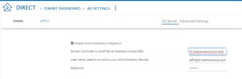 Configuring The Local Active Directory Connection For Ldaps Gladinet