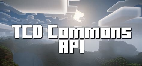 Tcdcommons Api For Minecraft 1 19 4