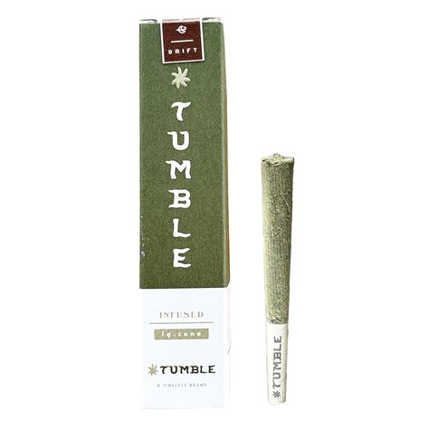 Timeless Vapes Tumble Grand Daddy Purple Infused Pre Roll 1g Leafly