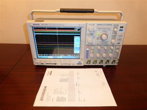 Tektronix Mso4104 Mixed Signal Oscilloscope For Sale Online Ebay