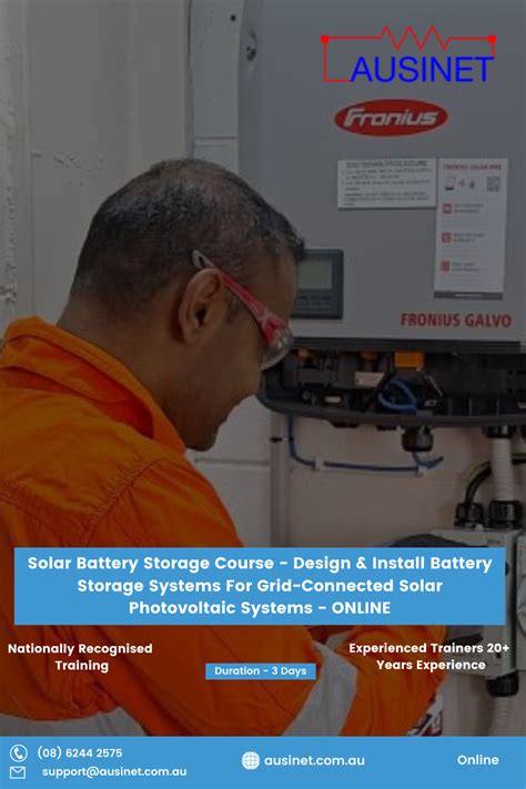 Solar Battery Design Install Course Online Artofit