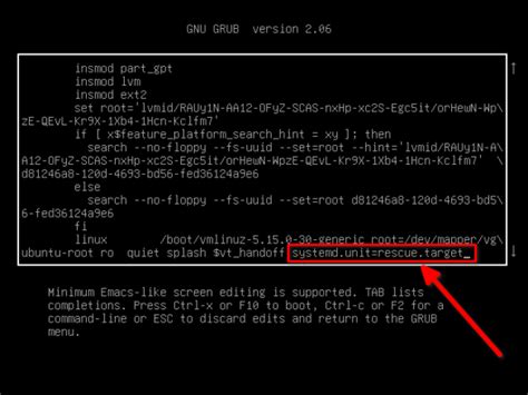 Boot Into Rescue Mode Or Emergency Mode In Ubuntu Ostechnix