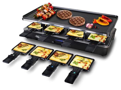 Artestia Dual Plate Raclette Table Grill Stacksocial