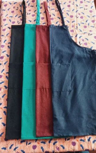 Plain Cotton Apron Cotton Kitchen Apron Cooking Apron Size Medium