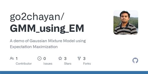 Github Go2chayangmmusingem A Demo Of Gaussian Mixture Model Using Expectation Maximization