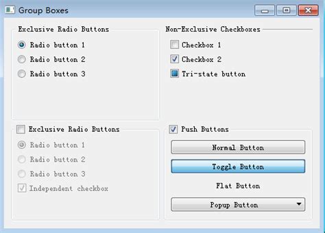 Qt容器组件一之QGroupBoxQScrollAreaQToolBoxQTabWidget Fate 博客园