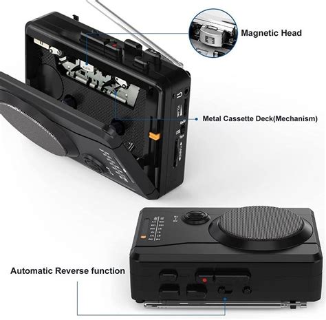 A138 Digitnow Unique Cassette Player Record To Cassette Tape And