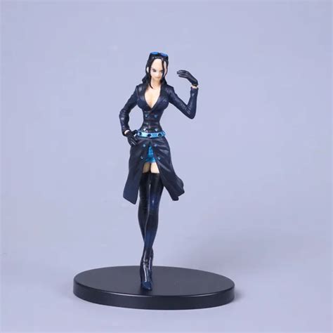 2018 New 14cm Black Nico Robin Pvc Action Figure Anime One Piece Miss
