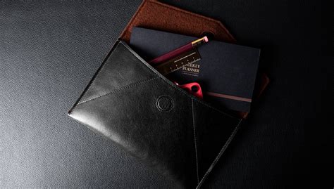 Hardgraft Leather Envelope Small Has A Classic Envelope Design And Holds Your Iphone Key