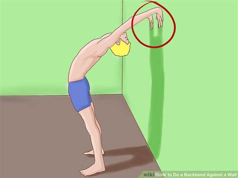 How To Do A Backbend Against A Wall 10 Steps With Pictures