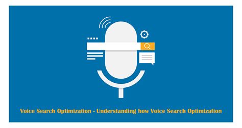 Voice Search Optimization Understanding How Voice Search Optimization
