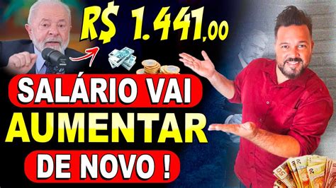 Lula Acaba De Falar Ao Vivo Salário Vai Aumentar De Novo Saiba O