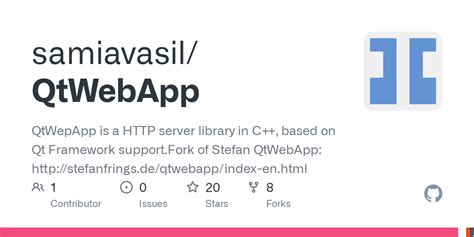 GitHub Samiavasil QtWebApp QtWepApp Is A Server Library In C