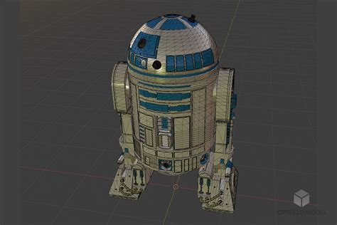 Scifi Cleaner Robot Free 3d Model Blend C4d Dae Fbx Max