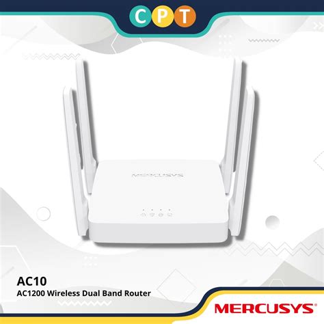 Mercusys Ac Ac Wireless Dual Band Router Shopee Philippines