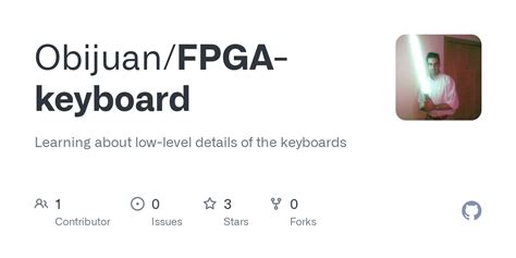 GitHub Obijuan FPGA Keyboard Learning About Low Level Details Of The Keyboards