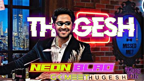 Unleashing The Ultimate Thug Life Attitude King Thugesh Mind Blowing