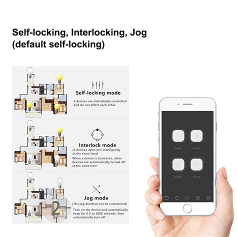 EWeLink V Smart WiFi Relay Module With Remote Control Channels