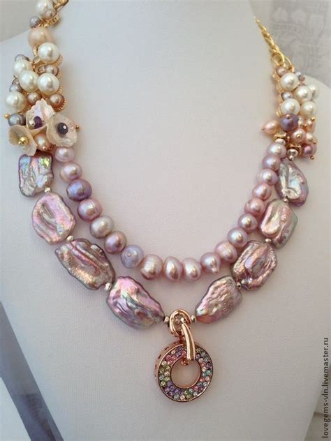 Купить Колье из натурального жемчуга Pearls колье натуральный жемчуг