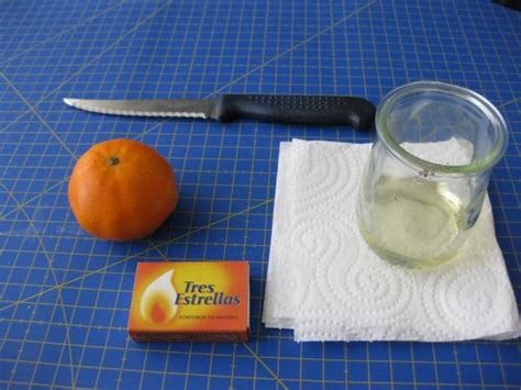 Como Hacer Una Lámpara De Aceite Con Una Naranja Ikkaro