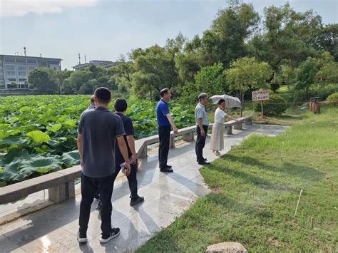 郭宇锋副校长检查指导后勤暑期重点工程建设
