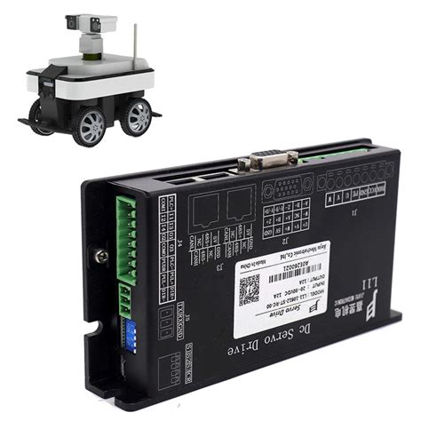 Dc24v 12a Incremental Encoder Low Voltage Servo Drive For Robotic Agv Transporters