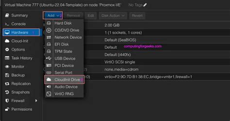 Creating Ubuntu And Debian OS Template On Proxmox VE ComputingForGeeks