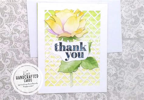 Honey Bee Lovely Layers Floral Cards Kims Handcrafted Cards