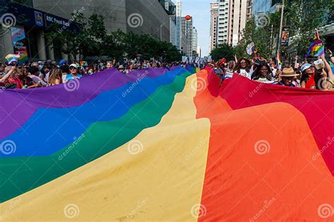 Pride Parade 2022 In Toronto Editorial Photography Image Of