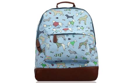 Retro Canvas Backpack Groupon Goods